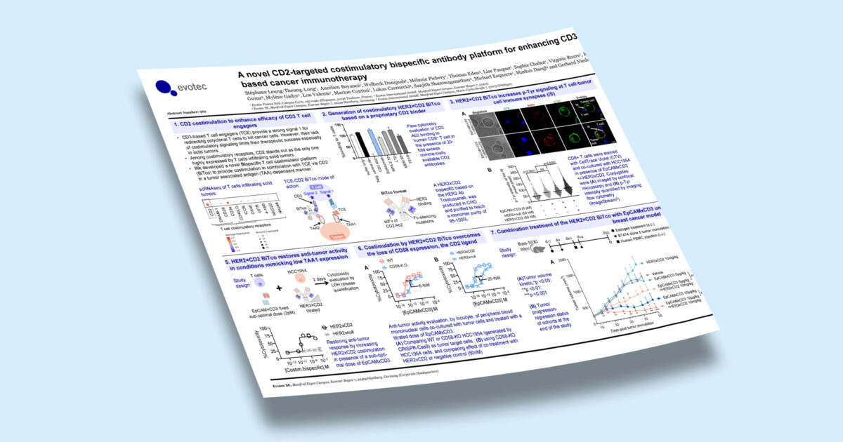 CD2-Targeted Bispecific Antibody Platform for Enhanced T Cell Engagers - Evotec
