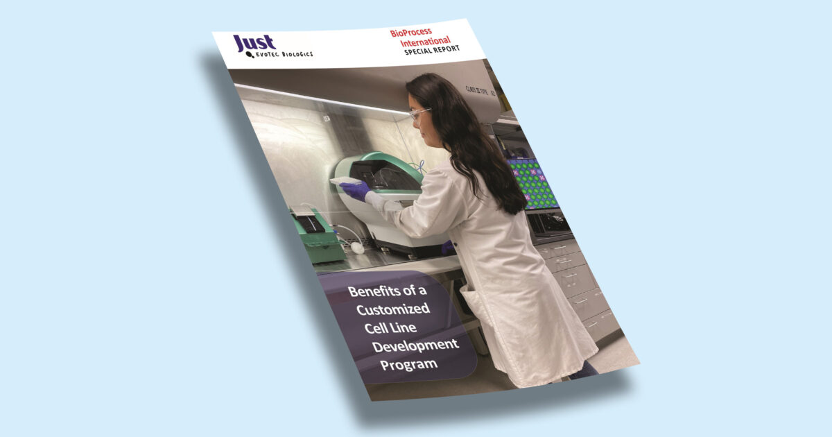 Benefits of a Customized Cell Line Development Program - Evotec