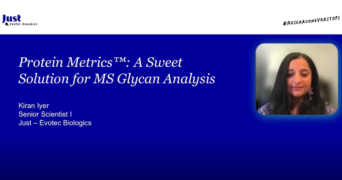 A Sweet Solution for MS Glycan Analysis - Evotec