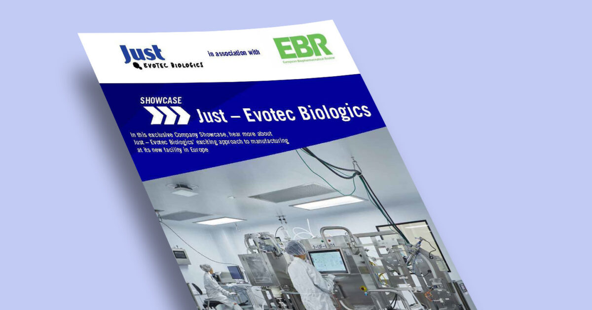 Continuous Biomanufacturing Arrives in Europe - Evotec