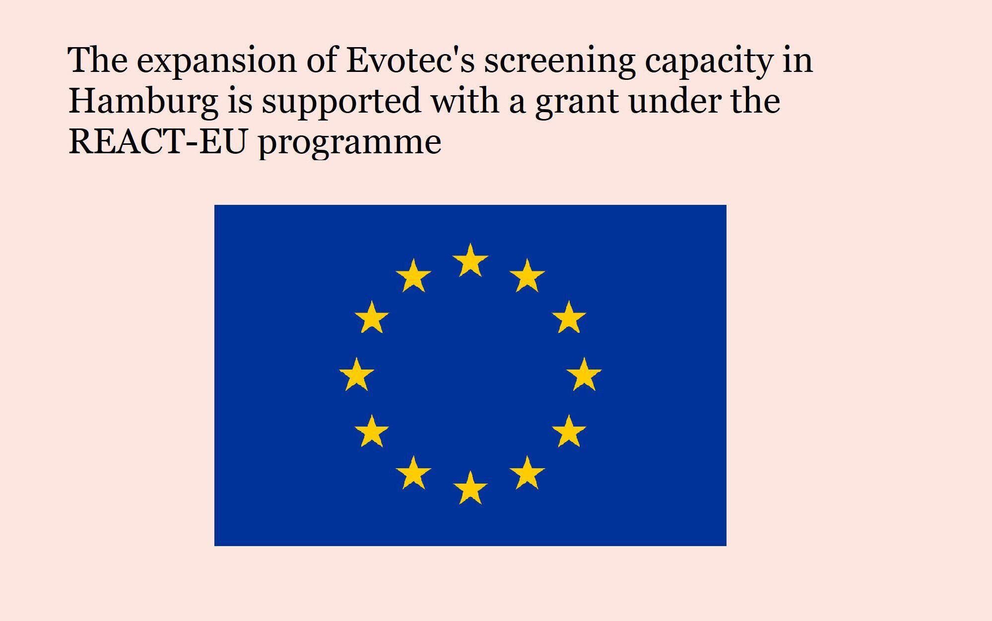 Evotec expands screening capacity at Hamburg headquarters through EFRE ...